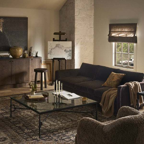 Four Hands Katya Sofa – Paynes Gray