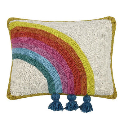 Justina Blakeney Bow Hook Throw Pillow – Paynes Gray