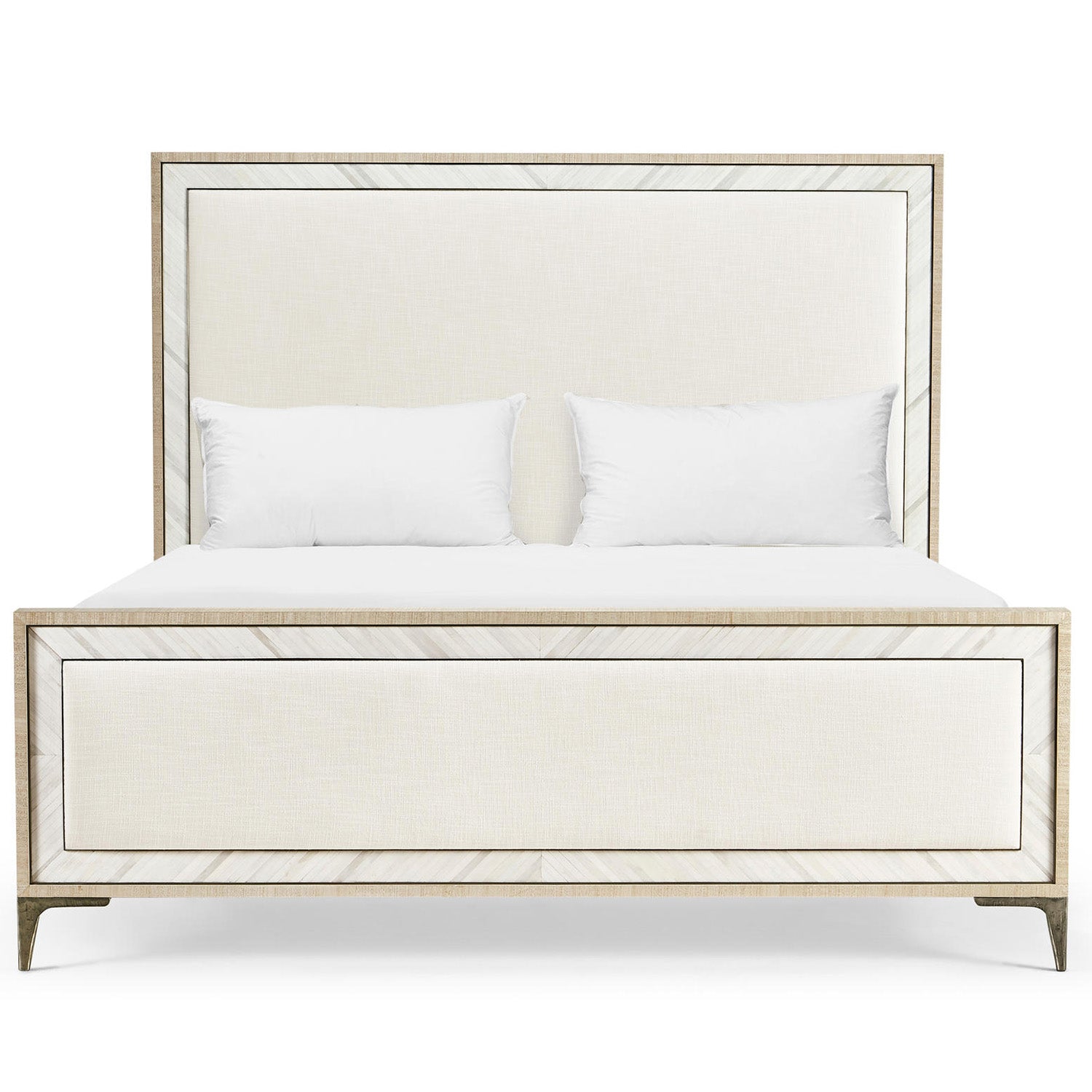 Jonathan Charles Water Tideline King Upholstered Bed – Paynes Gray