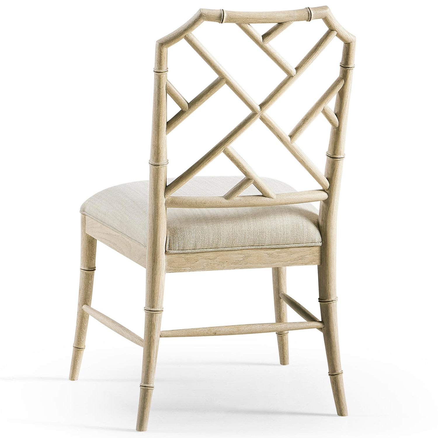 Jonathan Charles Timeless Saros Chippendale Bamboo Side Chair – Paynes Gray