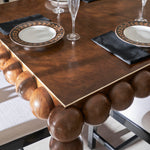 Jonathan Charles Orb Rectangular Dining Table – Paynes Gray