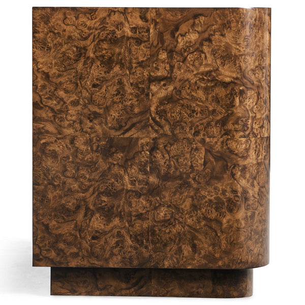 Jonathan Charles Jacques Radius End Table – Paynes Gray