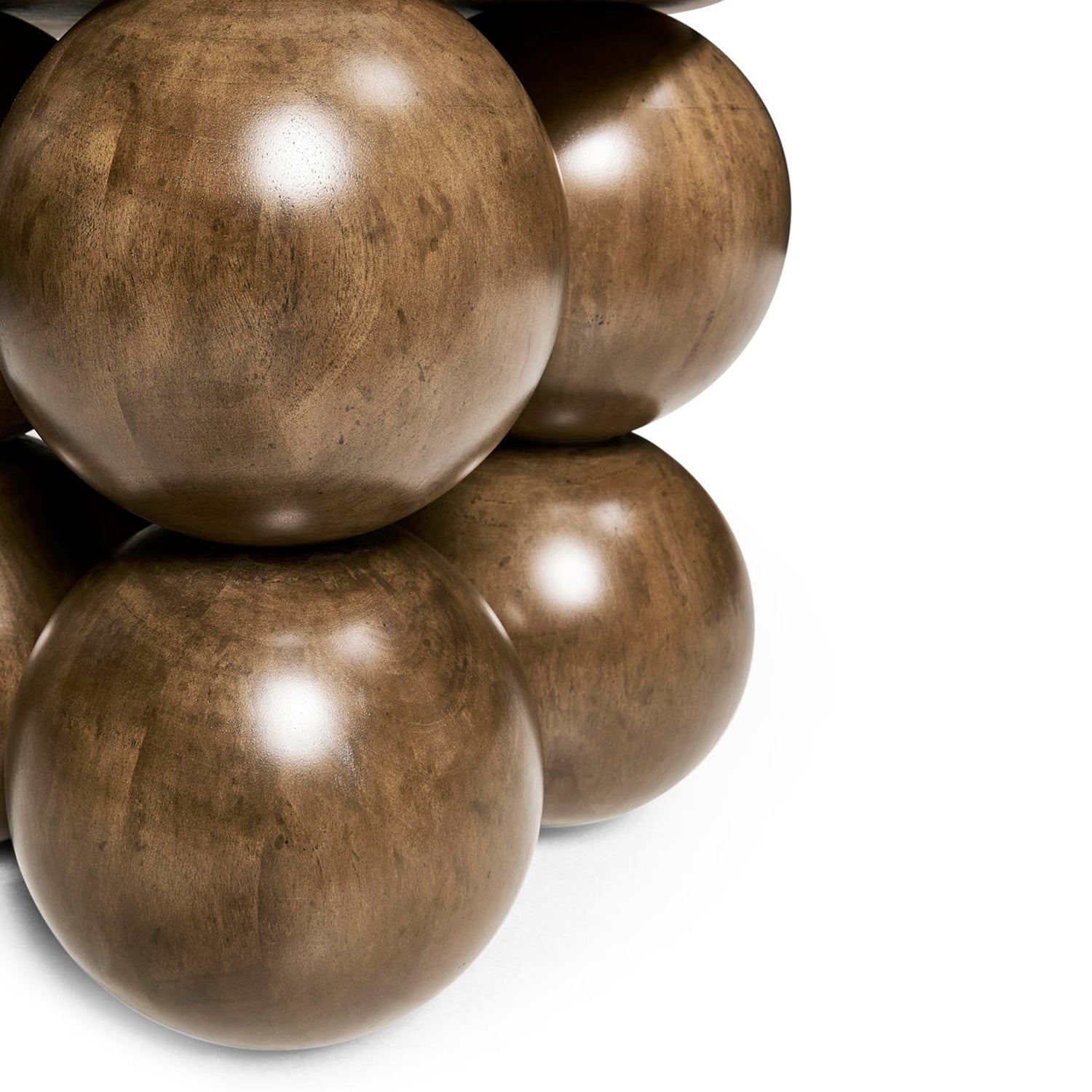 Jonathan Charles Orb Round Accent Table – Paynes Gray