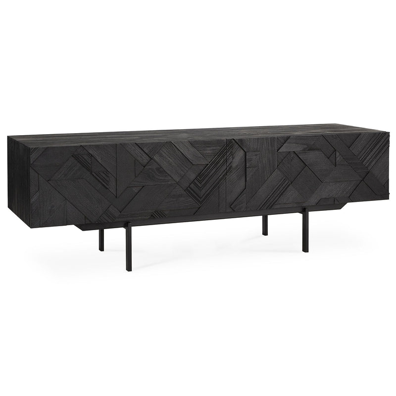 Ethnicraft Graphic TV Cupboard – Paynes Gray