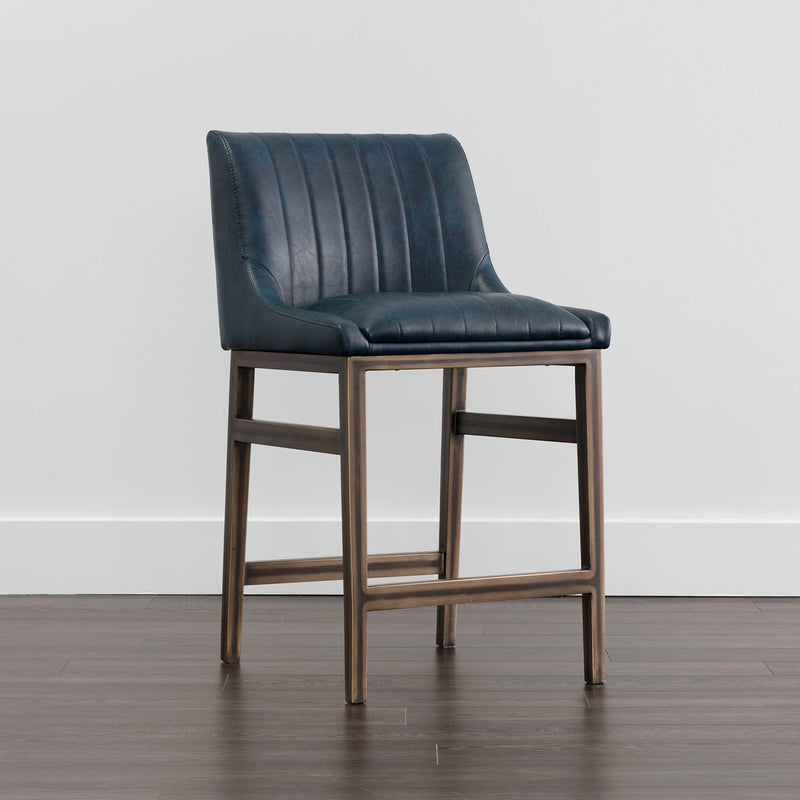 Sunpan Halden Counter Stool Set of 2 – Paynes Gray