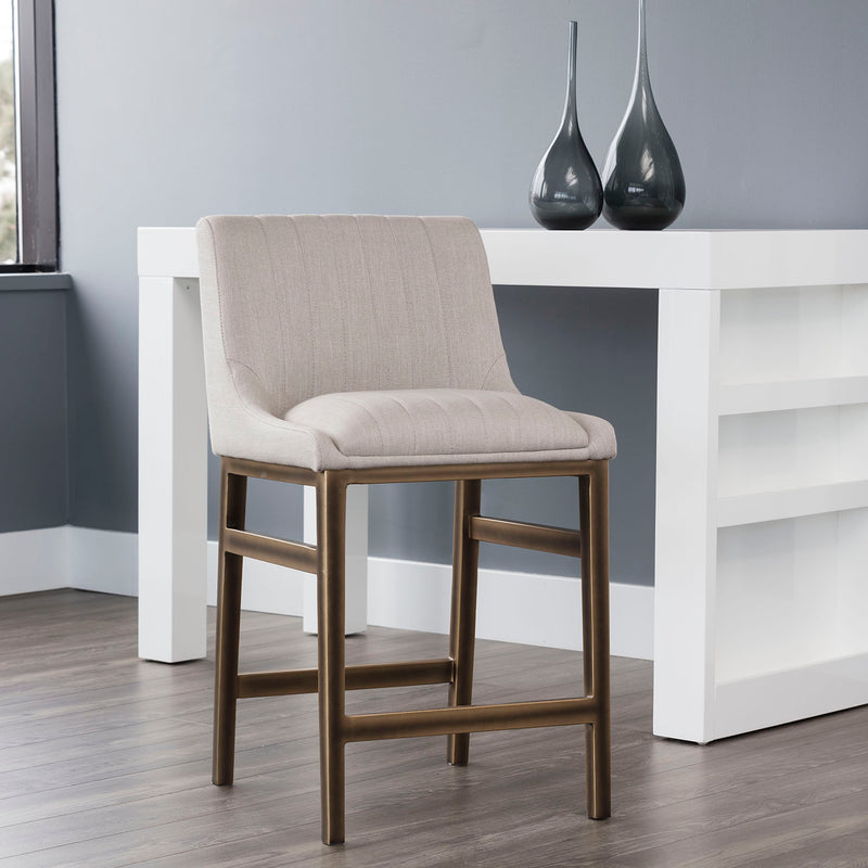 Sunpan Halden Counter Stool Set of 2 – Paynes Gray