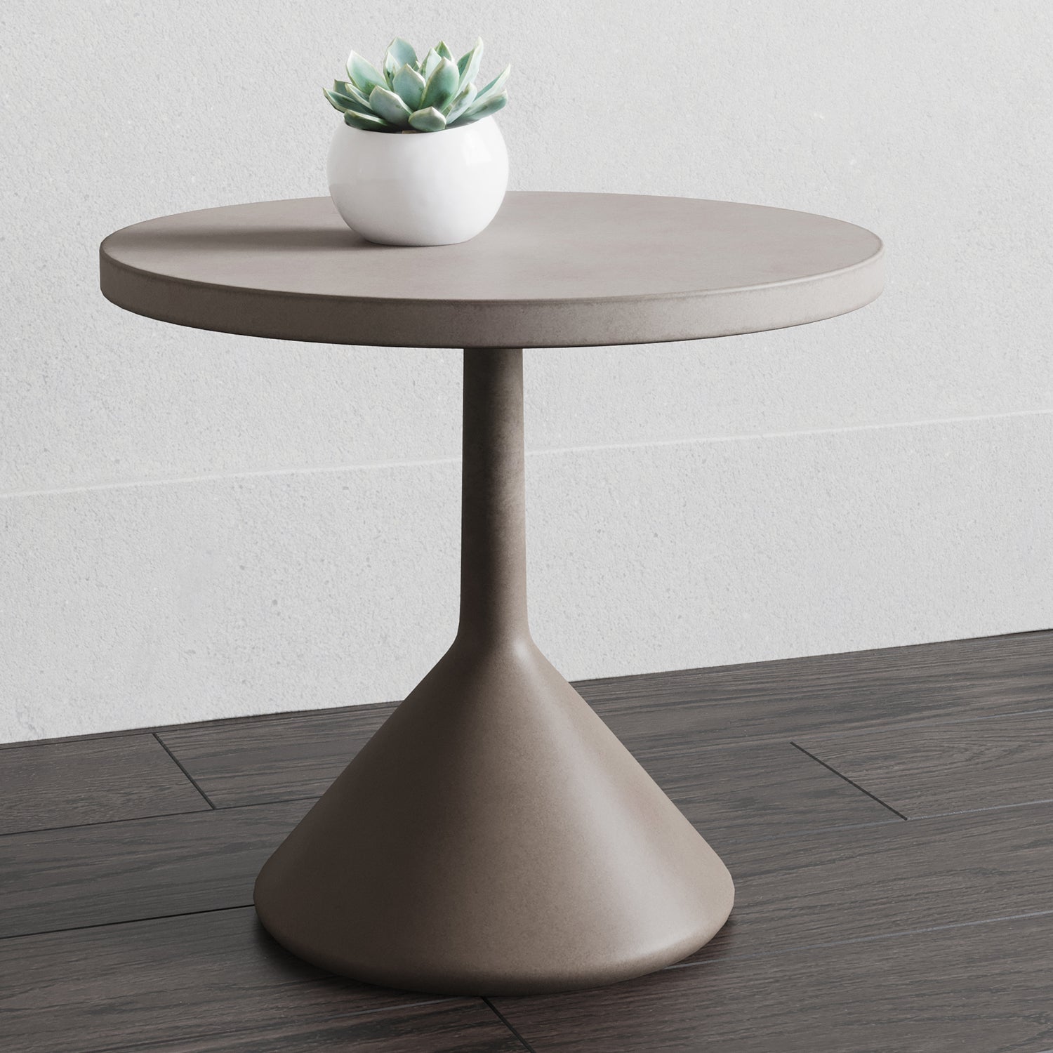 Sunpan Adonis Indoor/Outdoor End Table Set of 2 – Paynes Gray