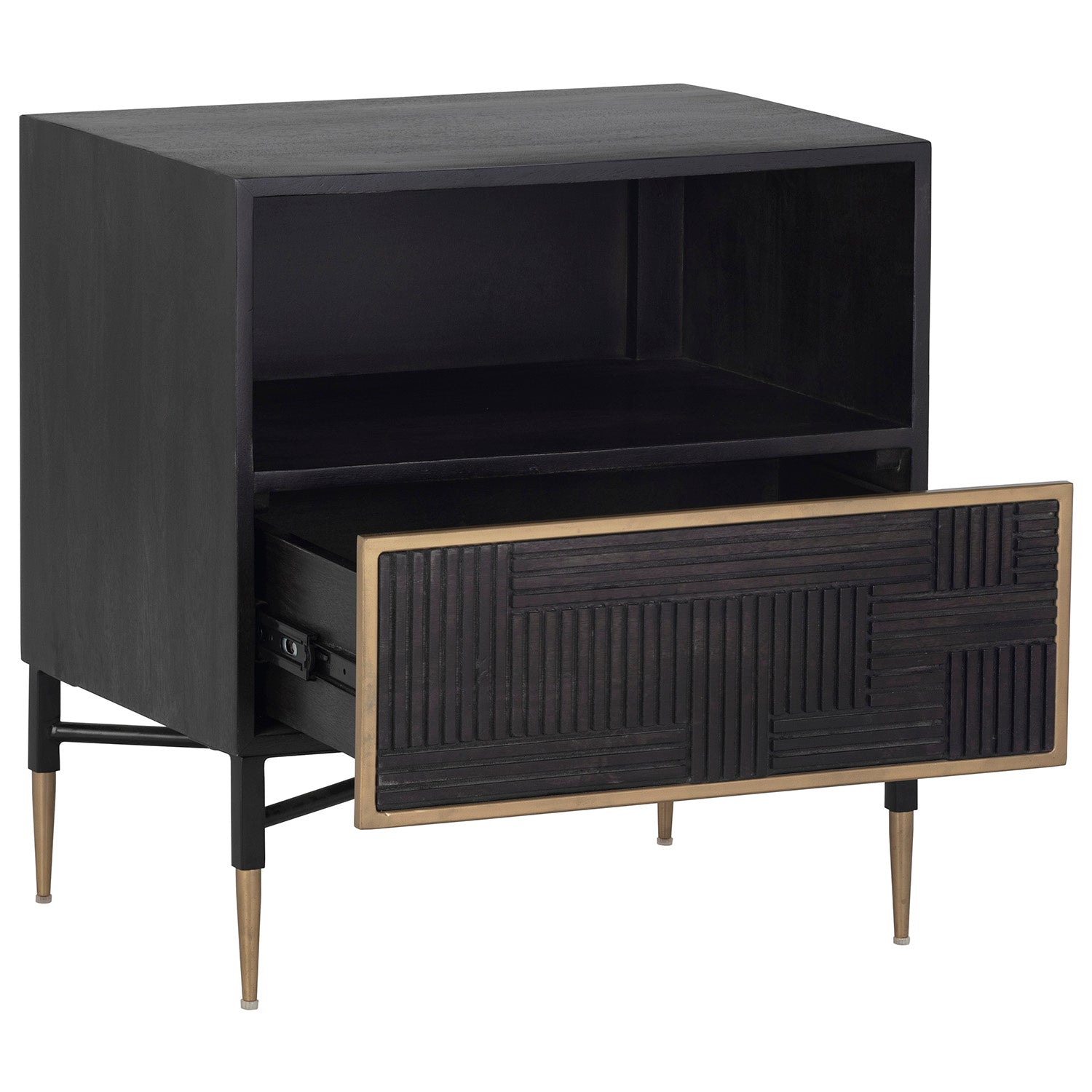 Sunpan Markwood Nightstand Set of 2 – Paynes Gray