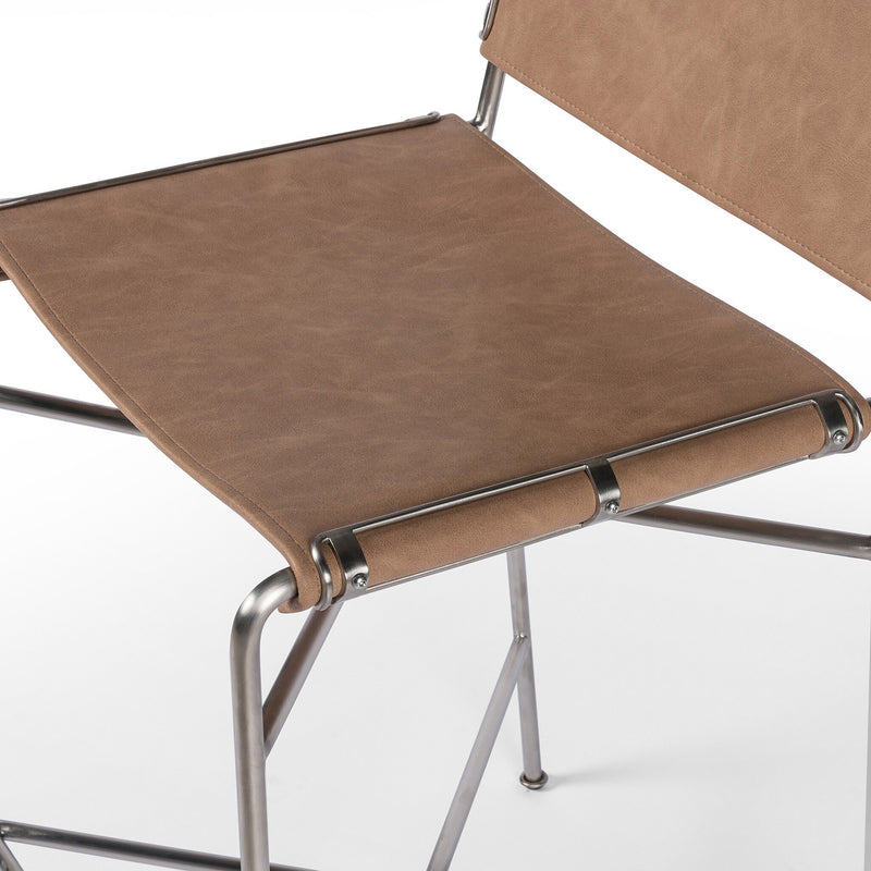 Four Hands Wharton Counter Stool Set of 2 – Paynes Gray