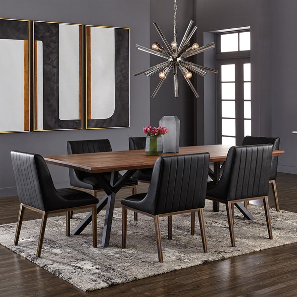 Sunpan Lark Dining Table – Paynes Gray