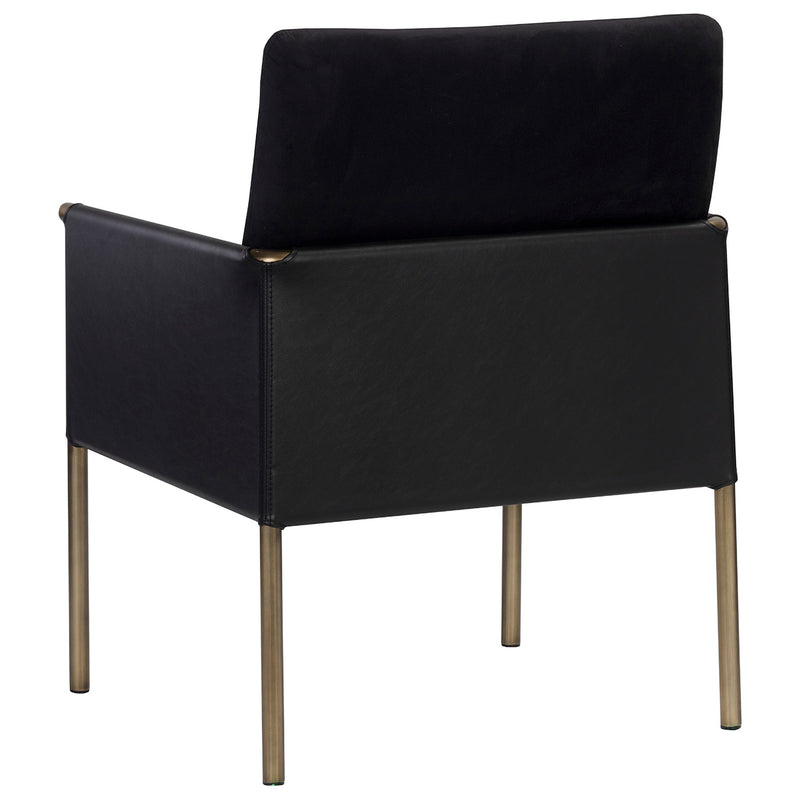 Sunpan Bellevue Lounge Chair – Paynes Gray