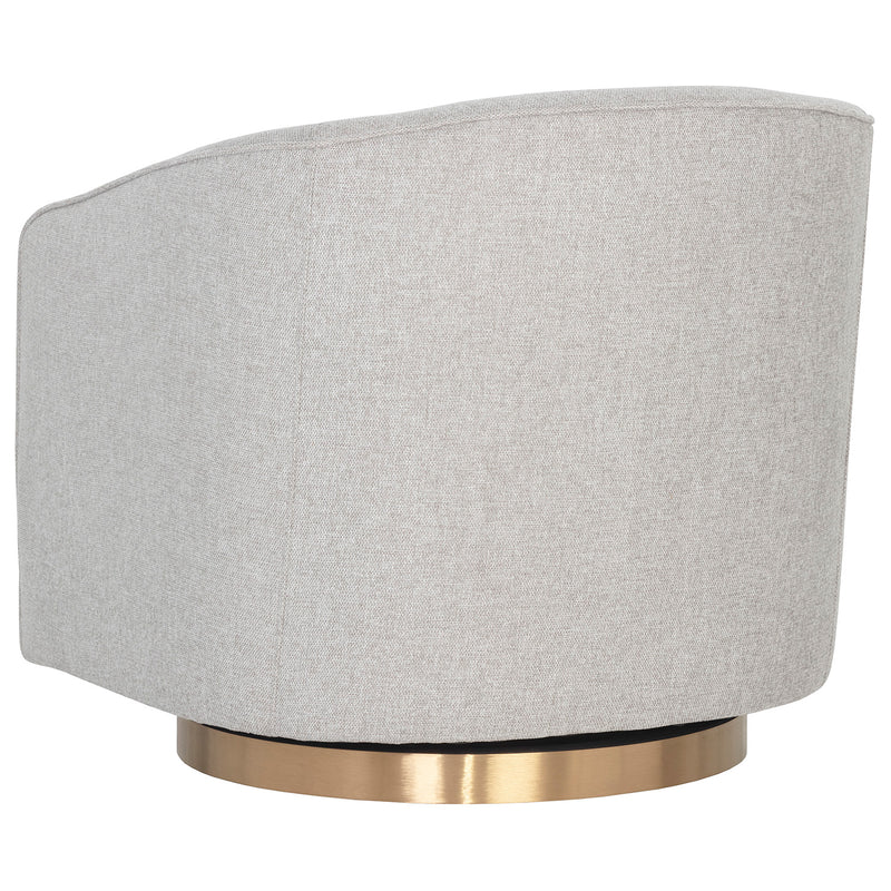 Sunpan Hazel Swivel Lounge Chair – Paynes Gray