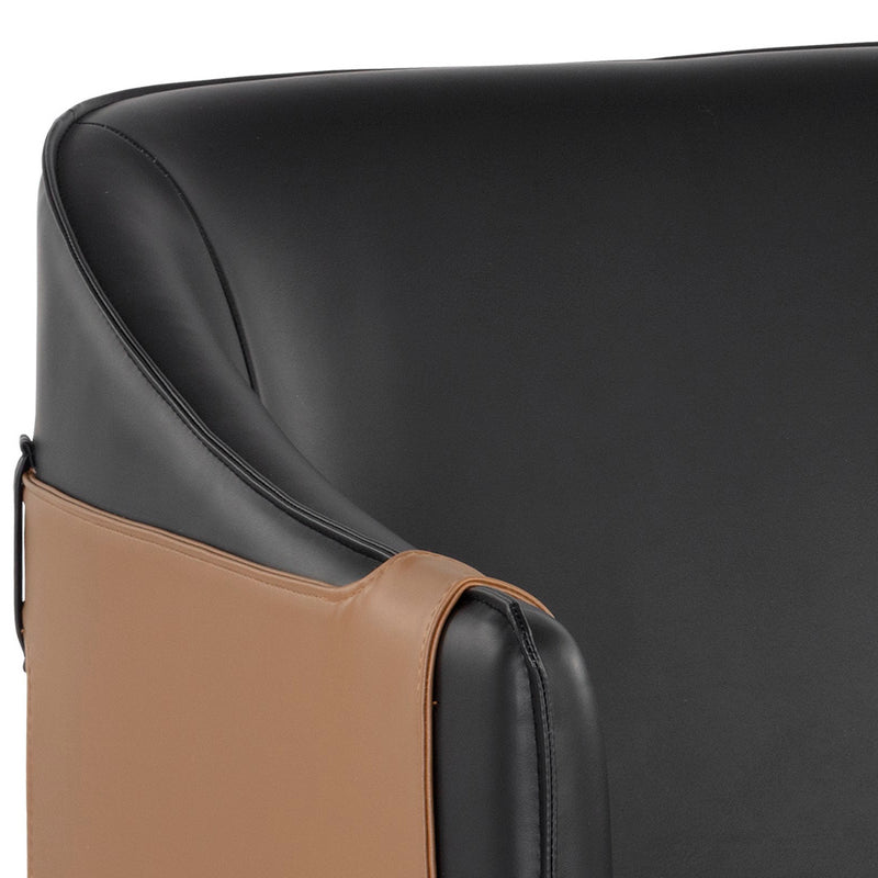 Sunpan Carter Lounge Chair – Paynes Gray