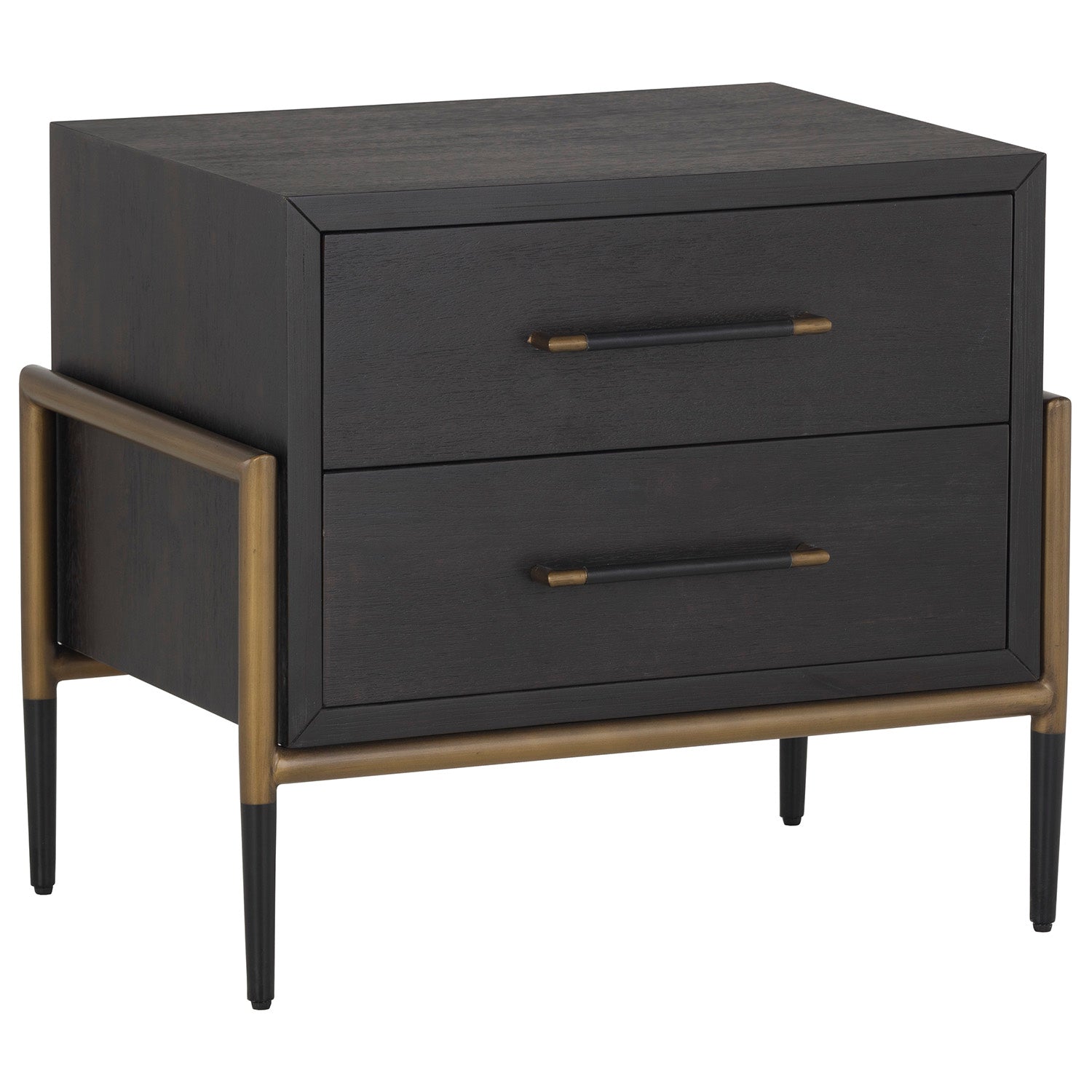 Sunpan Weldrick Nightstand Set of 2 – Paynes Gray