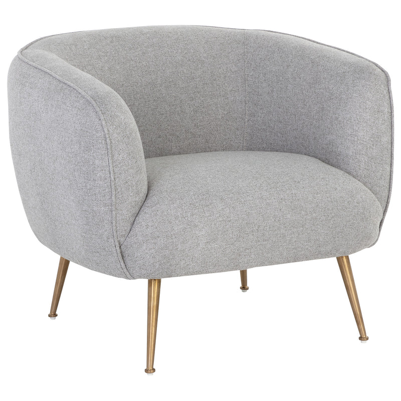 Sunpan Amara Lounge Chair – Paynes Gray