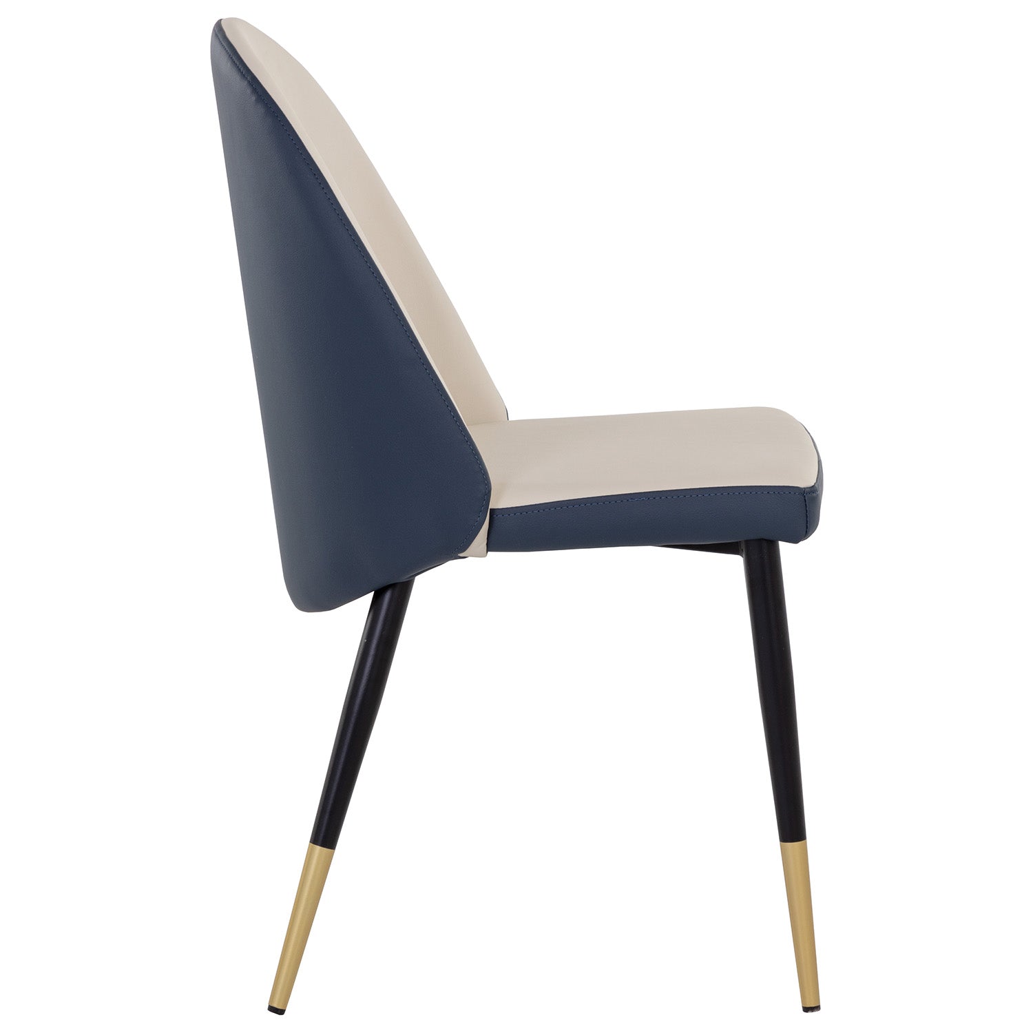 Sunpan Kline Dining Chair Set of 2 – Paynes Gray