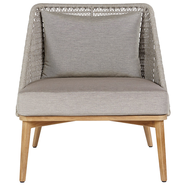 Sunpan Andria Outdoor Lounge Chair – Paynes Gray