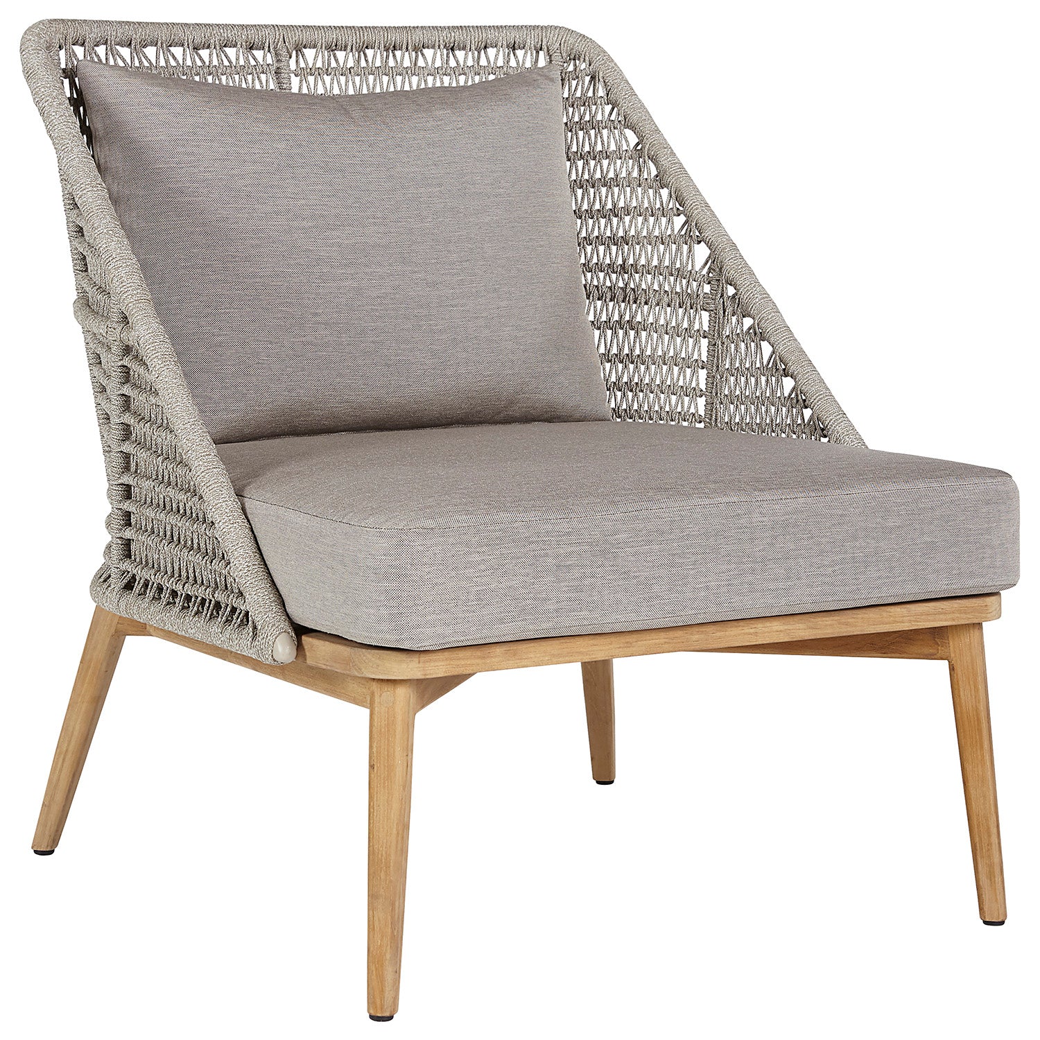 Sunpan Andria Outdoor Lounge Chair – Paynes Gray