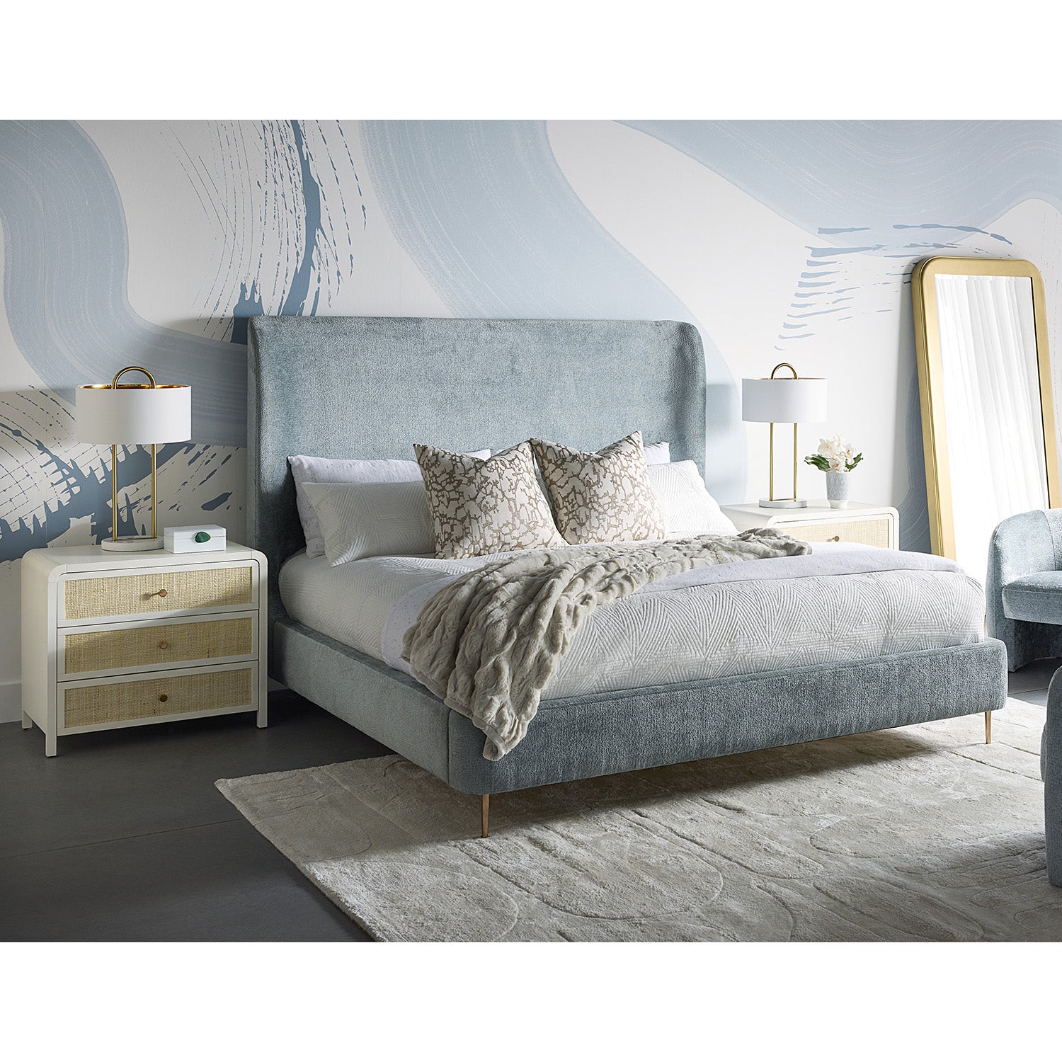 Sunpan Tierra Bed – Paynes Gray