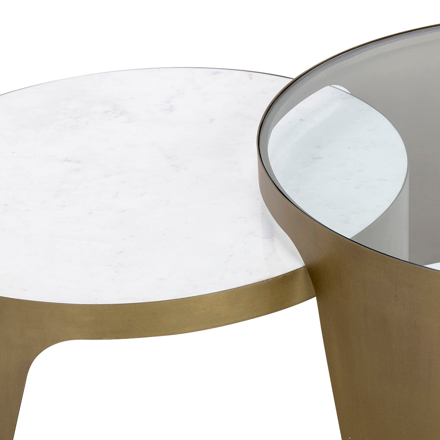 Sunpan Mysaria Nesting Coffee Table Set Of 2 – Paynes Gray