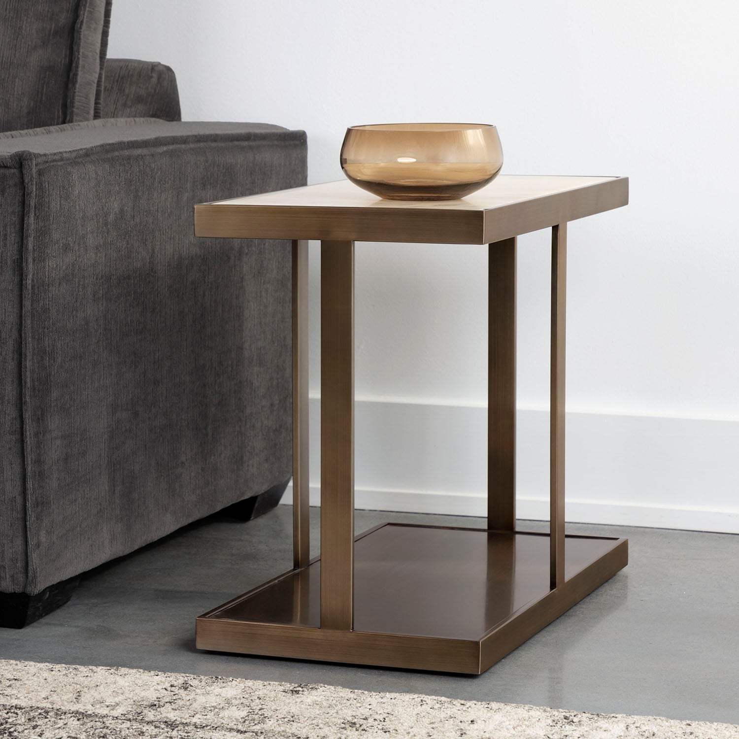 Sunpan Kamali Side Table Set of 2 – Paynes Gray