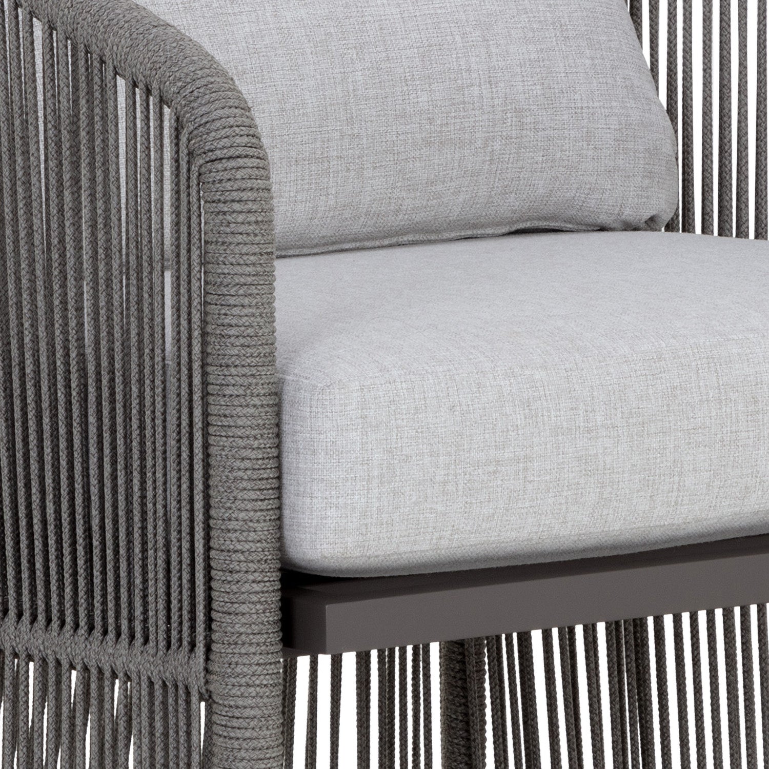 Sunpan Allariz Outdoor Dining Armchair Set of 2 – Paynes Gray