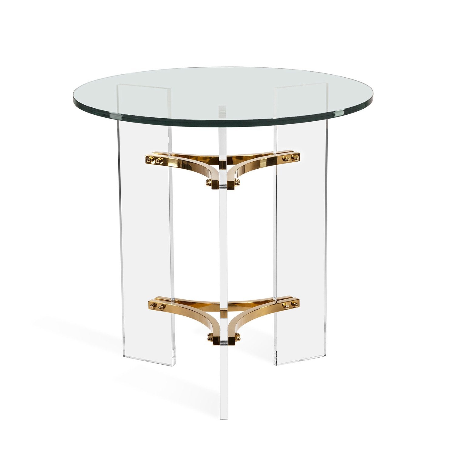 Interlude Home Tamara Side Table – Paynes Gray