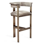 Interlude Home Darcy Bar Stool – Paynes Gray