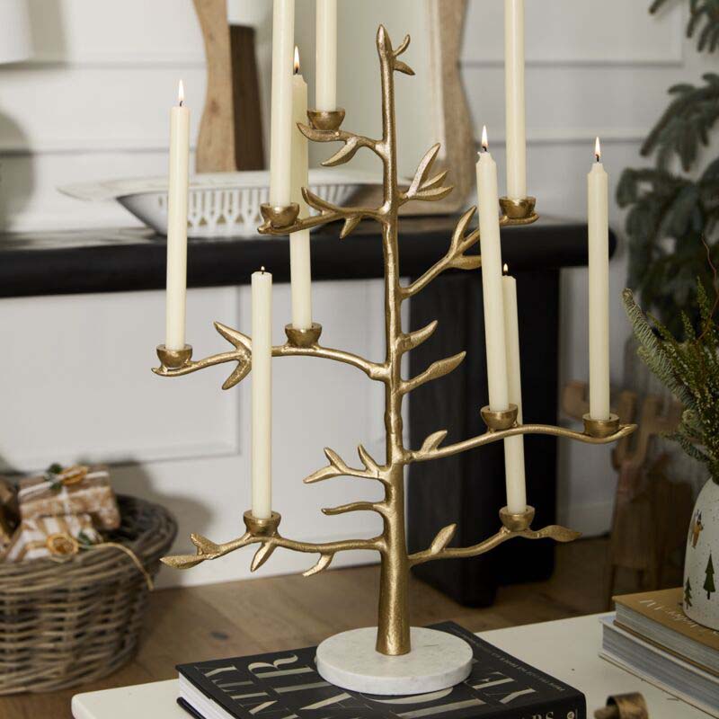 Effervescent Tree Candleabra – Paynes Gray