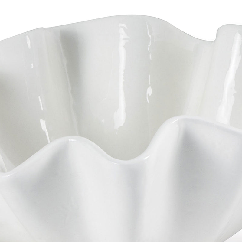 Regina Andrew Ruffle Ceramic Bowl – Paynes Gray