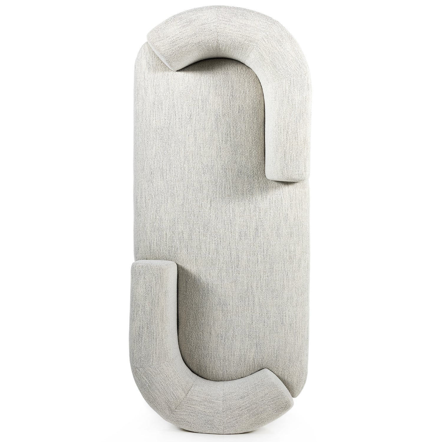 Four Hands Deandra Tete A Tete Chaise – Paynes Gray