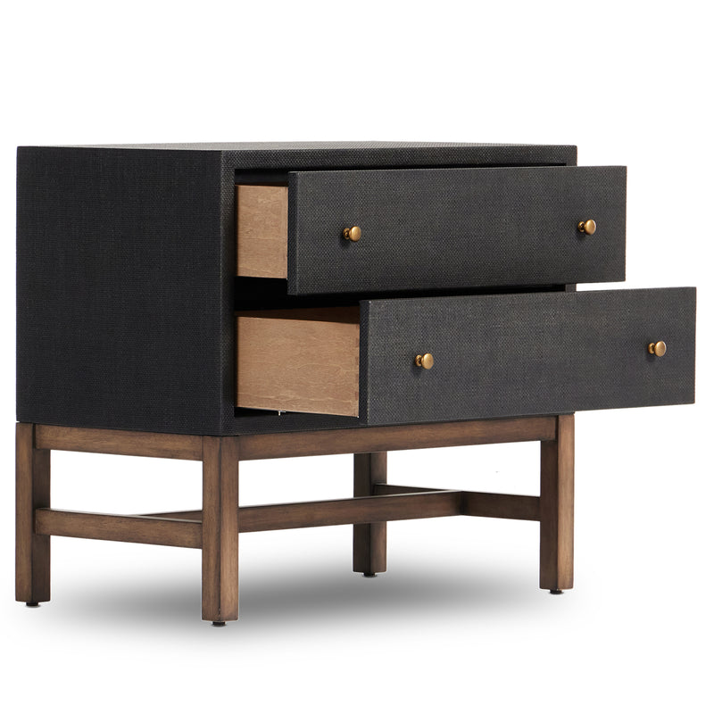 Four Hands Fiona Black Nightstand – Paynes Gray