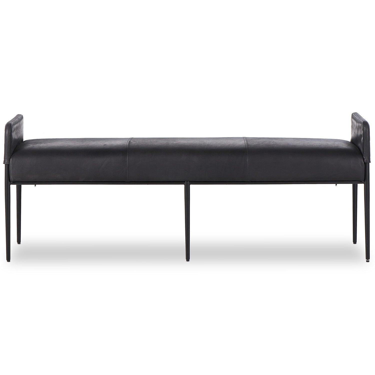 Four Hands Brickel Backless Bench – Paynes Gray