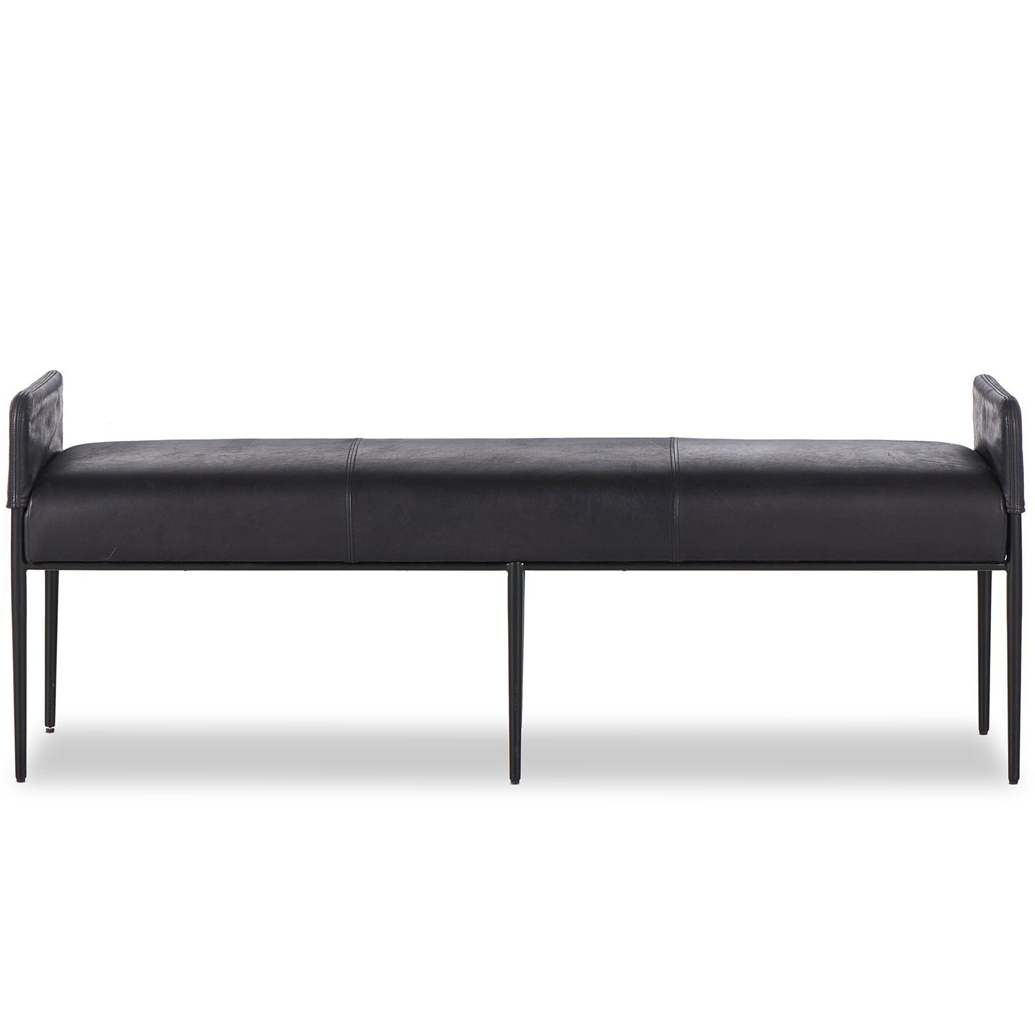 Four Hands Brickel Backless Bench – Paynes Gray