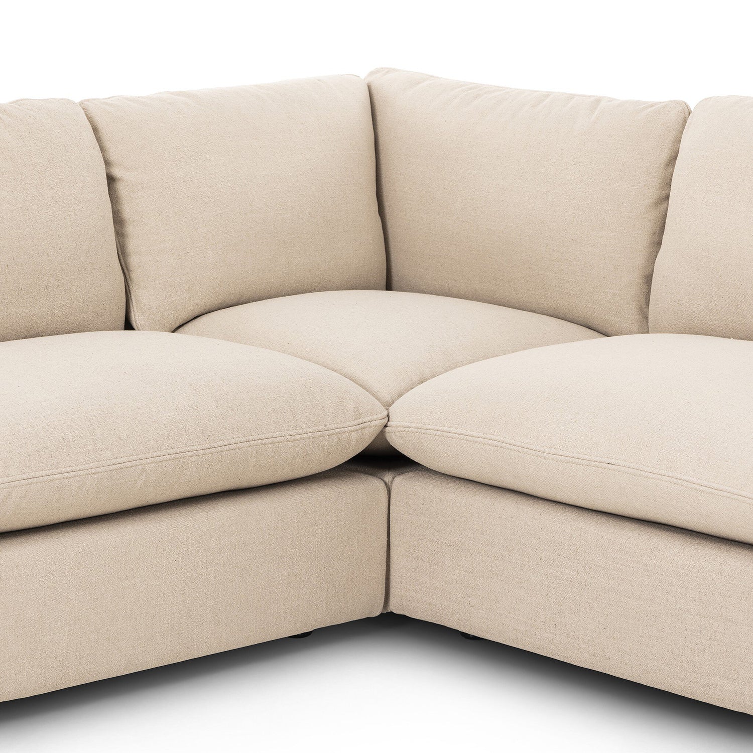 Four Hands Ingel 5-Piece Sectional Sofa – Paynes Gray