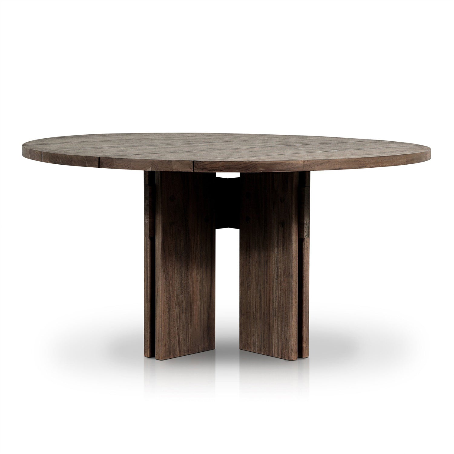 Four Hands Railay Round Outdoor Dining Table – Paynes Gray