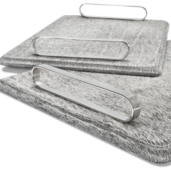 Interlude Home Audrina Tray Set of 2 – Paynes Gray