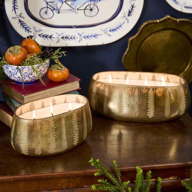 Tiffany Candle – Paynes Gray