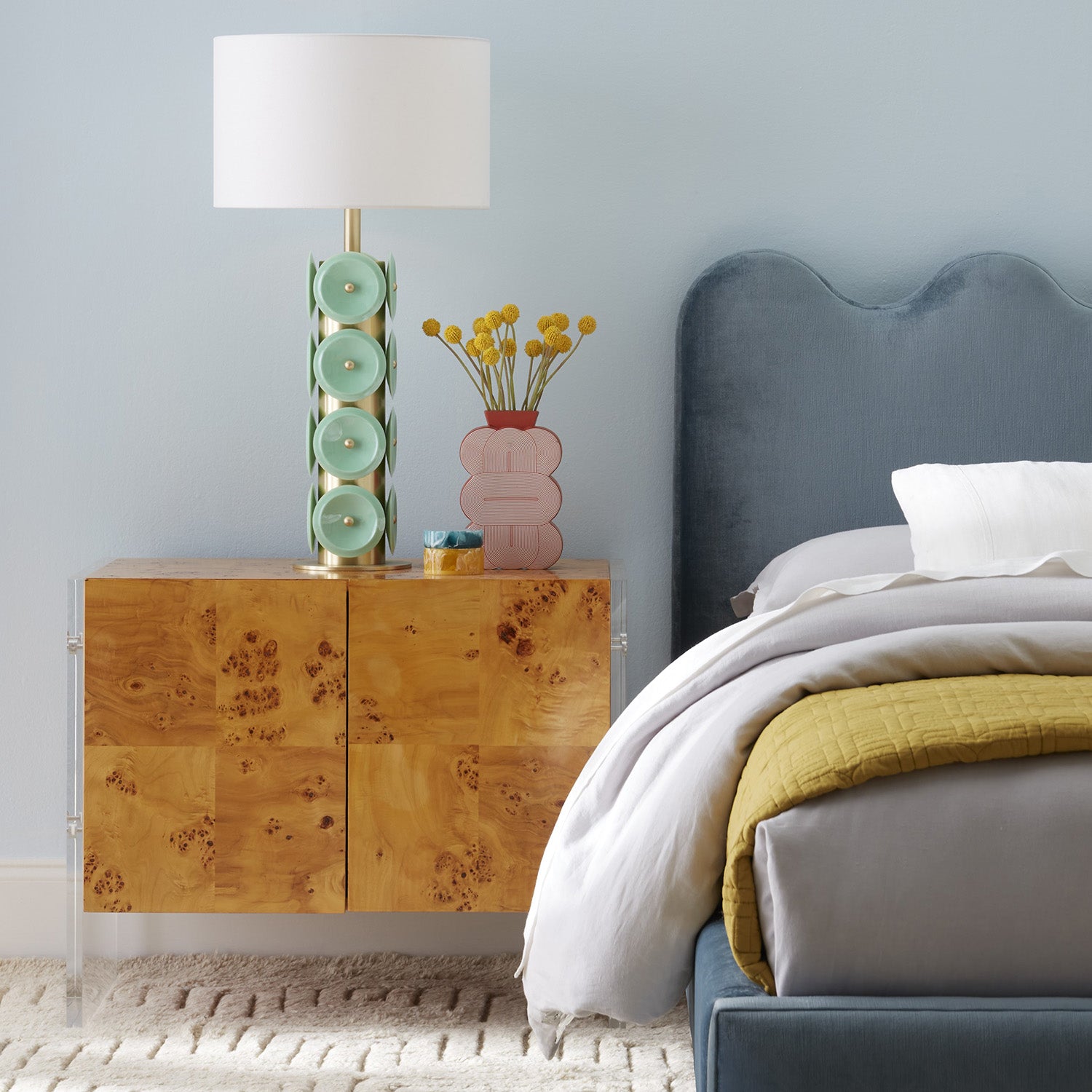 Jonathan Adler Mustique Box – Paynes Gray