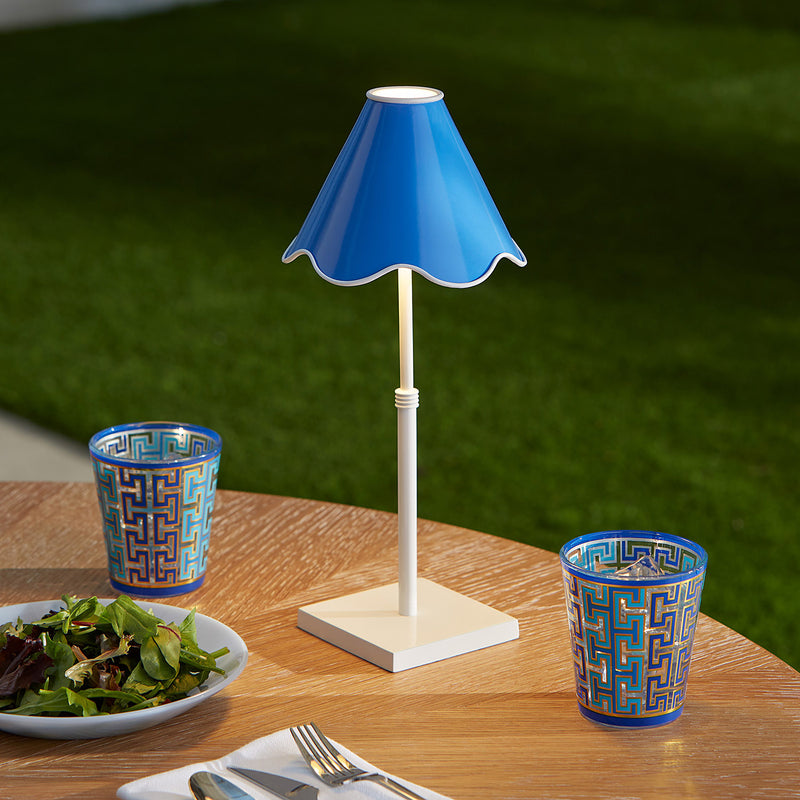 Jonathan Adler Madrid Glassware Set – Paynes Gray