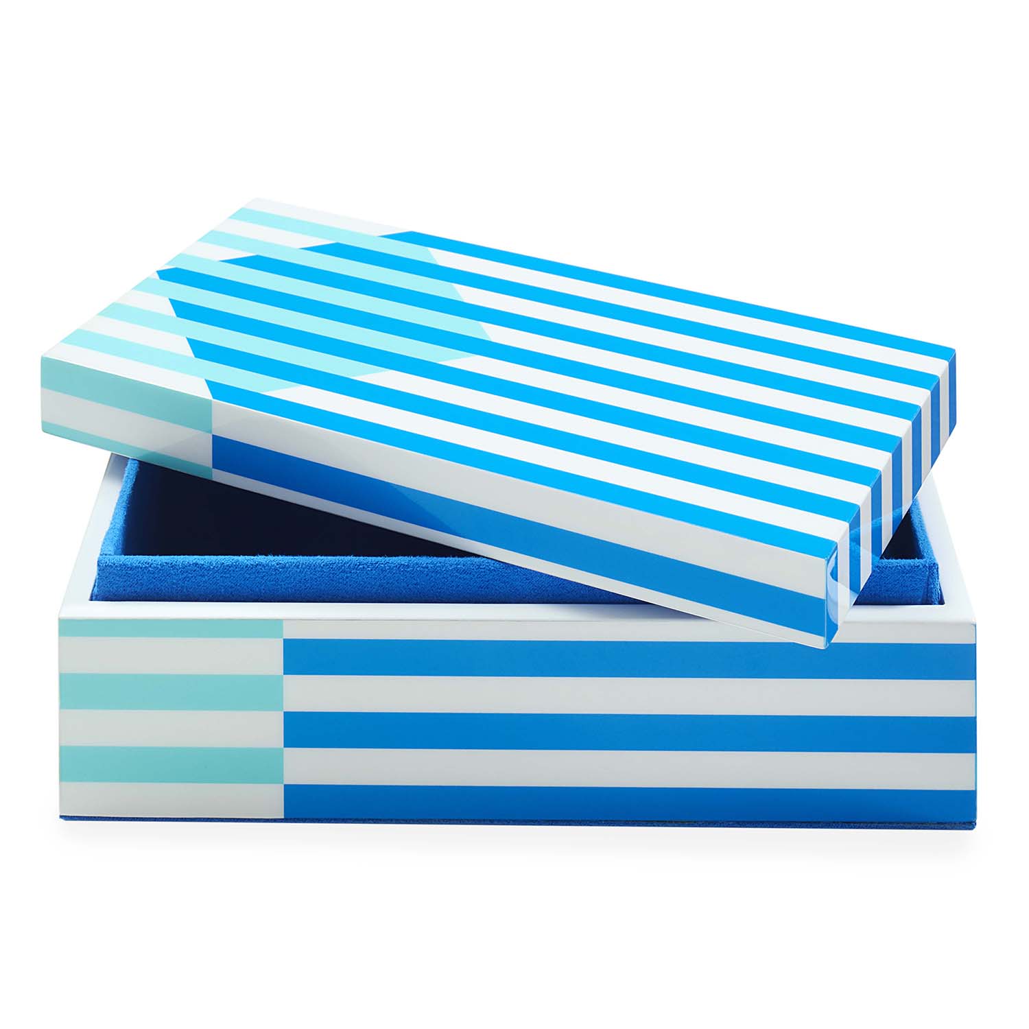 Jonathan Adler Copenhagen Lacquer Box – Paynes Gray