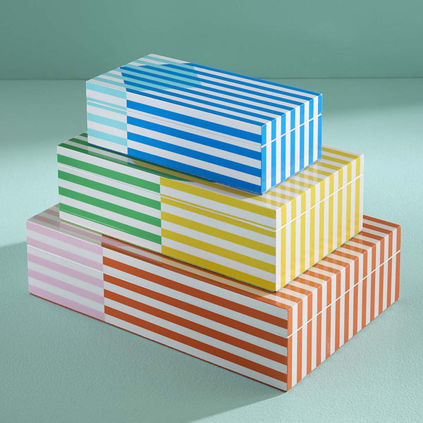 Jonathan Adler Copenhagen Lacquer Box – Paynes Gray