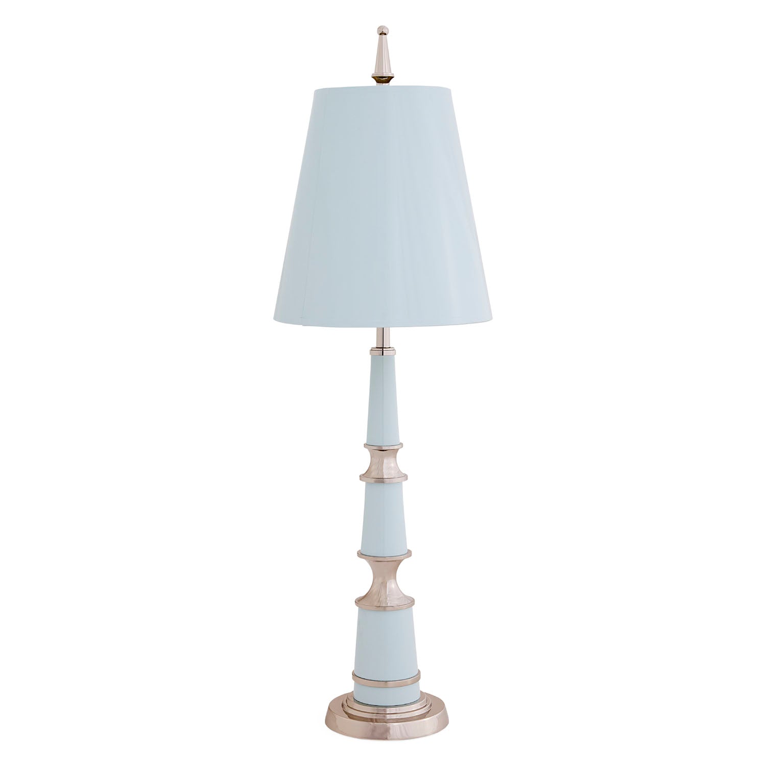 Jonathan Adler Versailles Dusty Blue Buffet Lamp