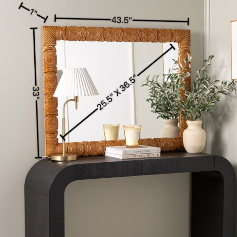 Alex Wall Mirror – Paynes Gray