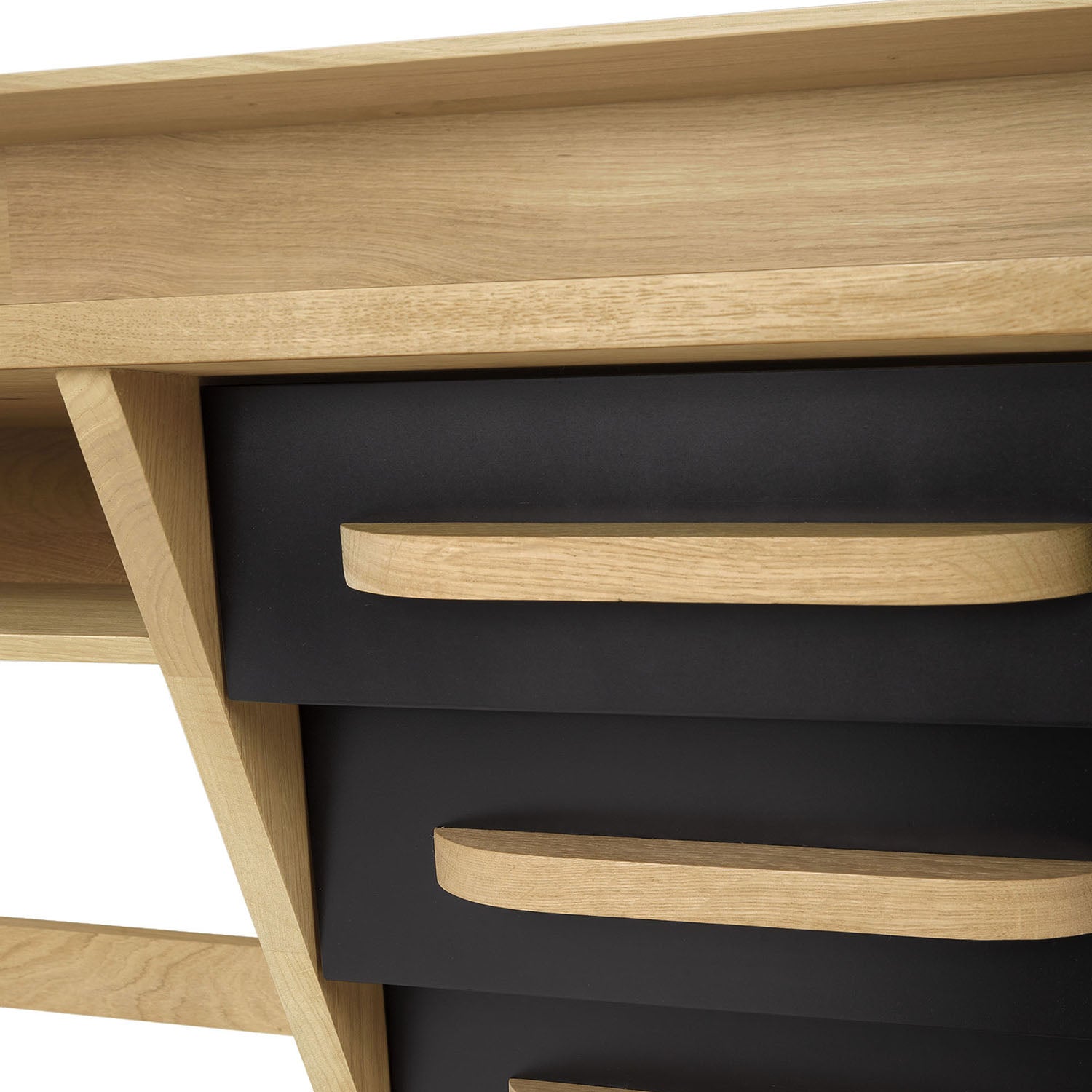 Ethnicraft Origami Desk – Paynes Gray