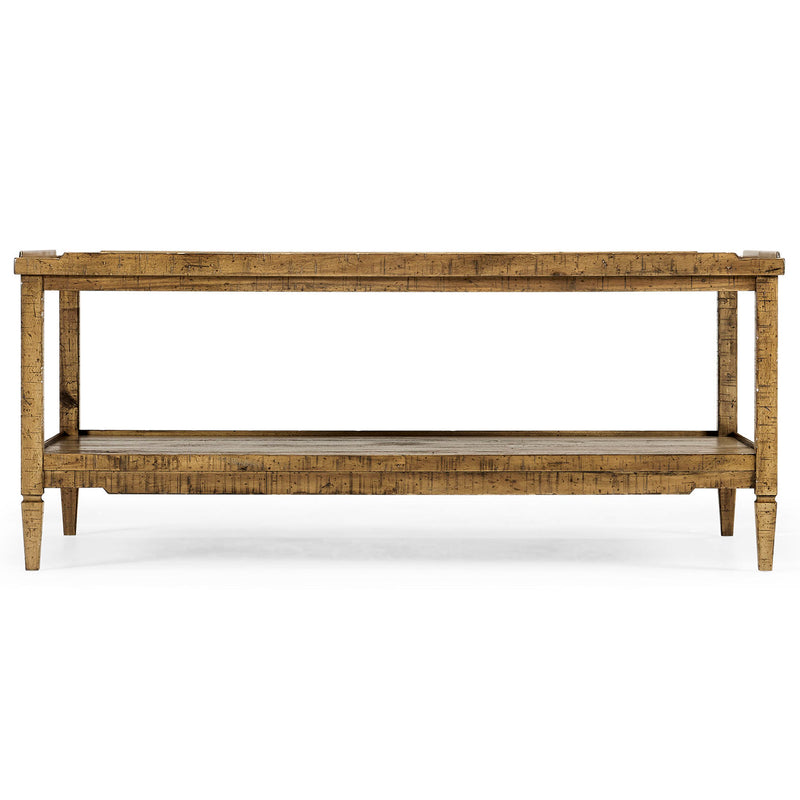 Jonathan Charles Casual Accents Driftwood Cocktail Table – Paynes Gray