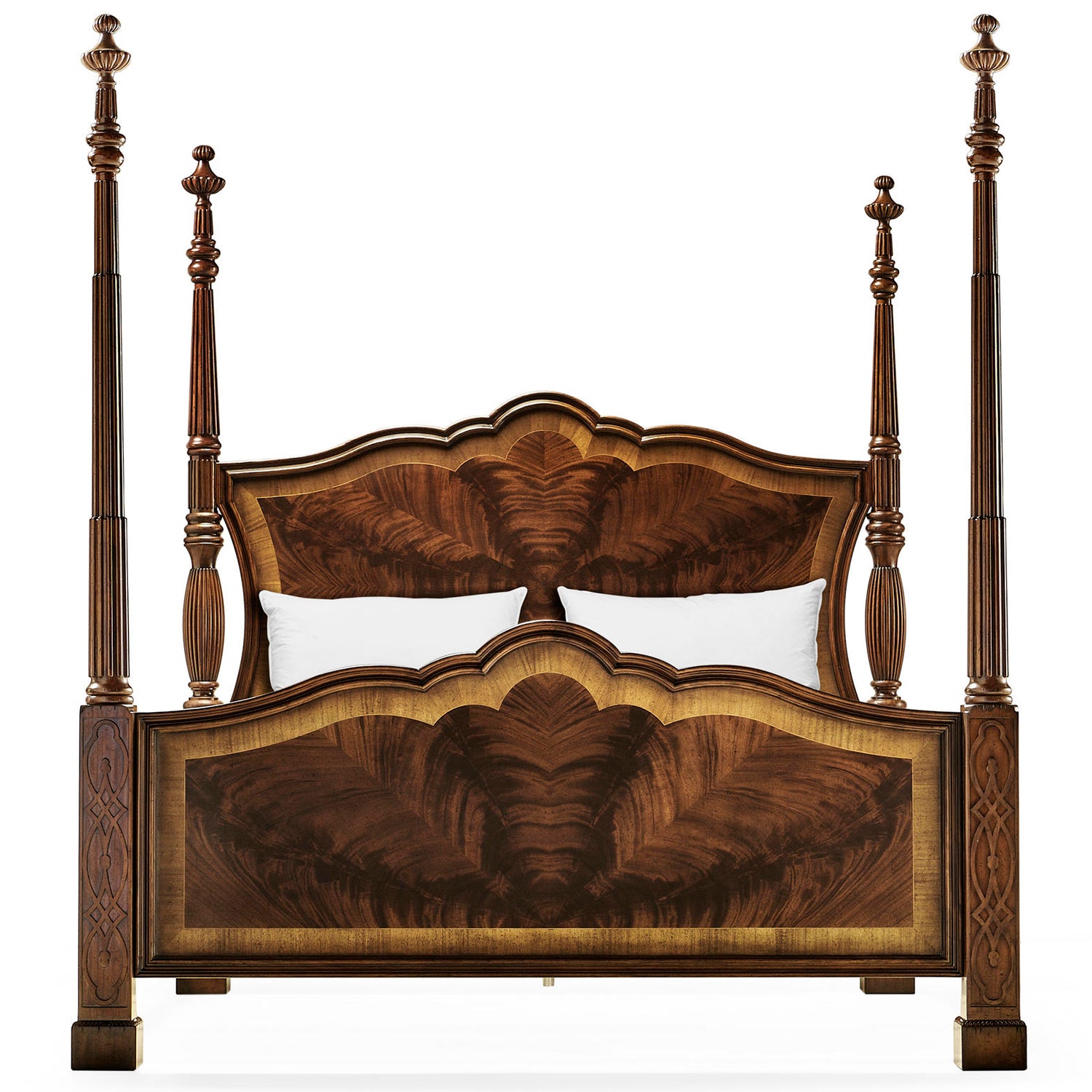 Jonathan Charles Versailles King Poster Bed – Paynes Gray