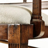 Jonathan Charles Buckingham Regency Curved Back Arm Chair – Paynes Gray