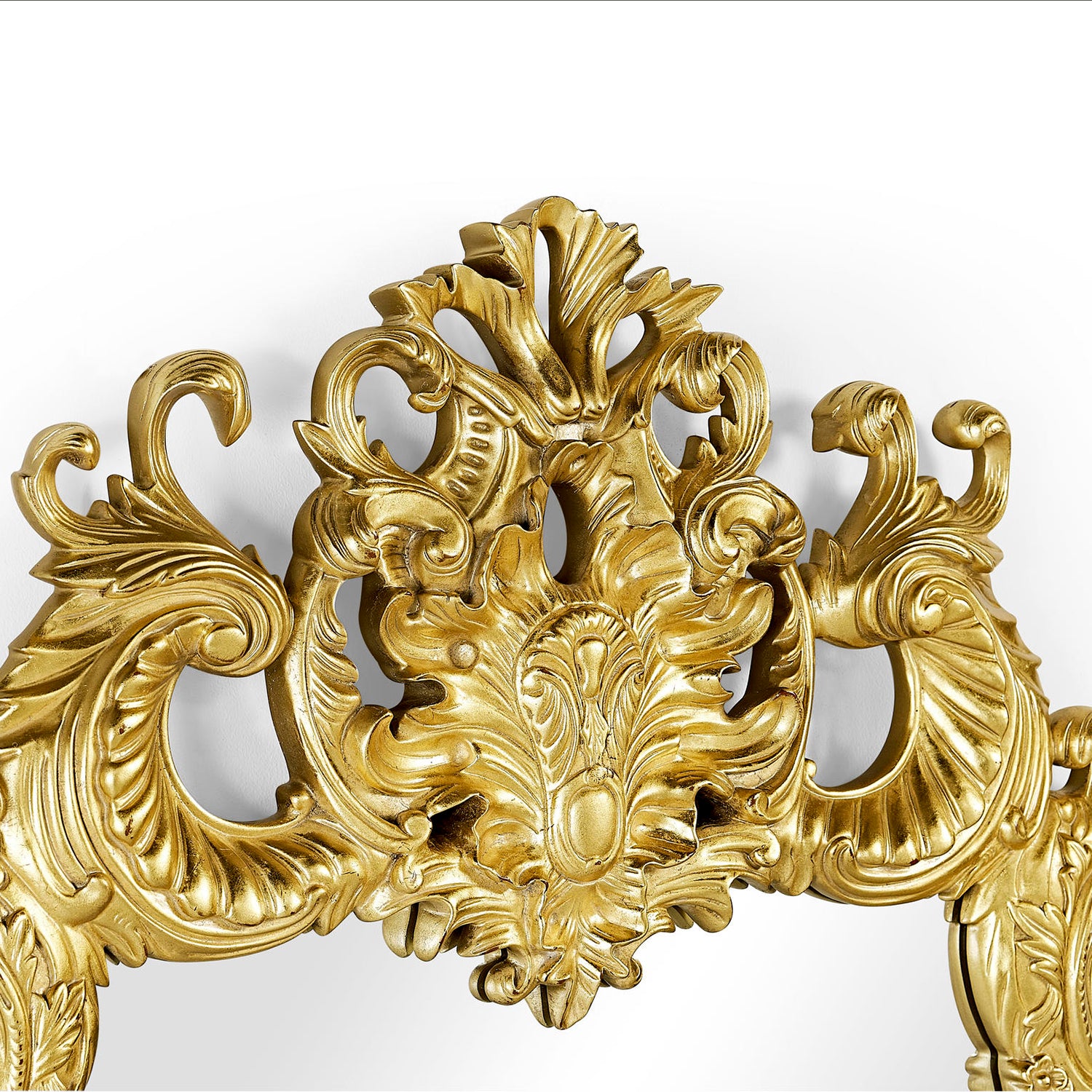 Jonathan Charles Buckingham Gilded Rococo Style Mirror – Paynes Gray