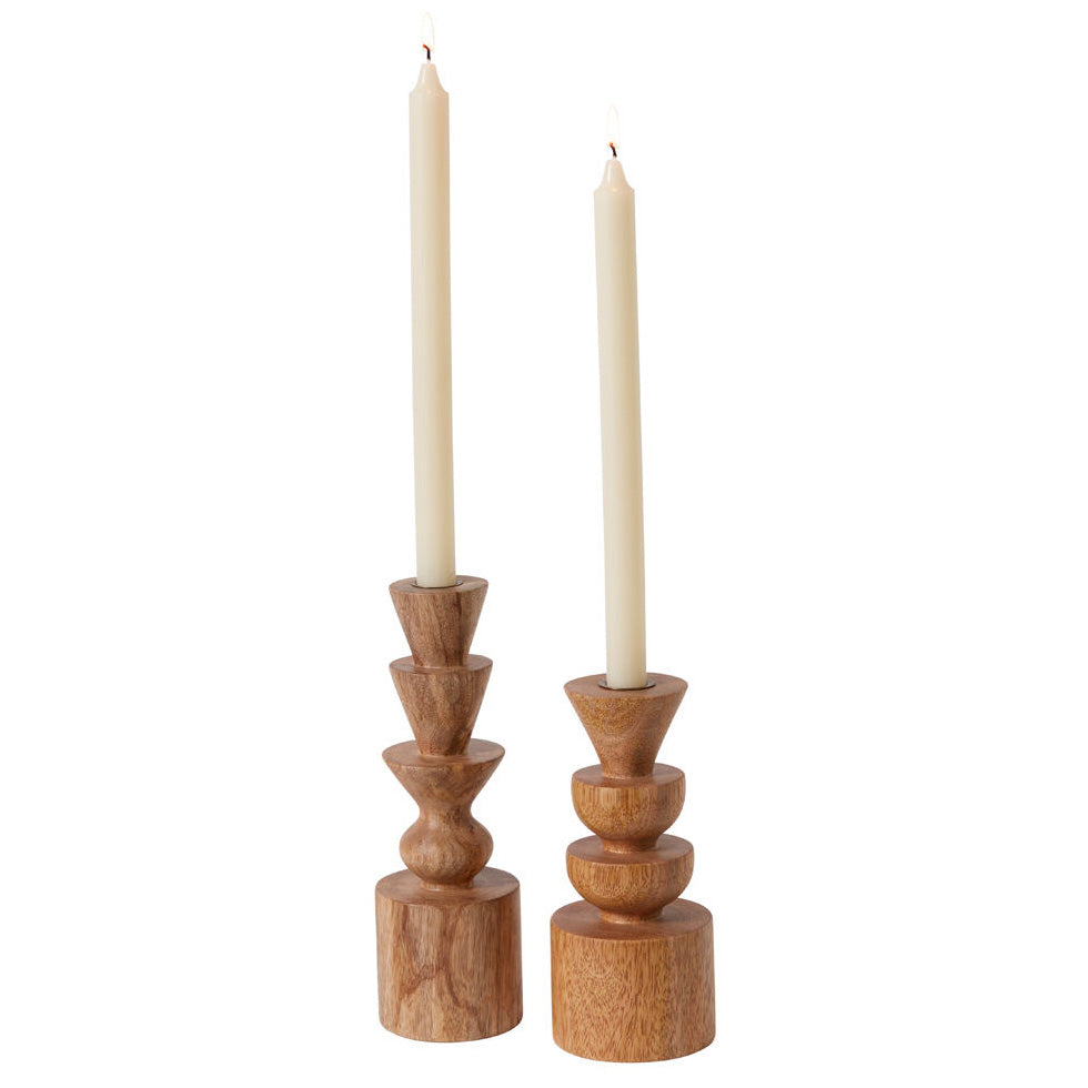 Manali Candleholder Set of 2 – Paynes Gray
